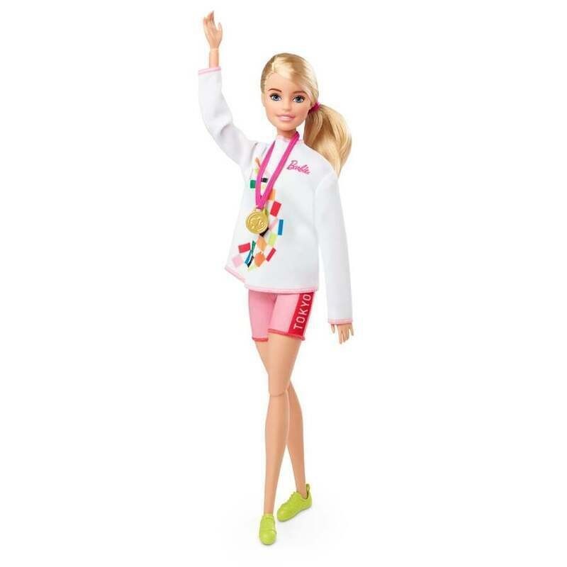 Barbie SPORT CLIMBING DOLL Olympic Games TOKYO 2020 Gold Medal Gear ...