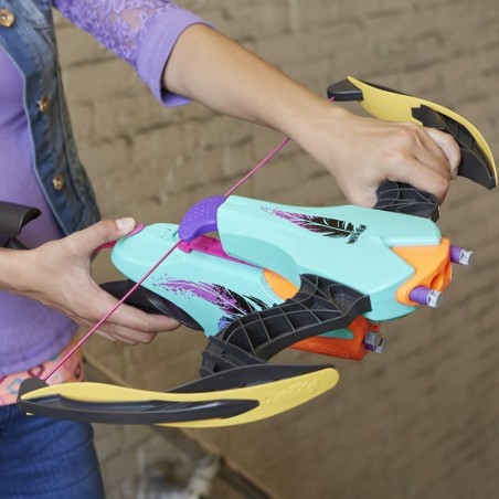 NERF N-Strike Rebelle COMBOW Dart BLASTER Accustrike Series Girl Toys ...