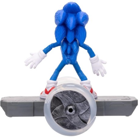 Sonic the Hedgehog 2 Speed Remote Control RC Vehicle Lights up Wheels ...