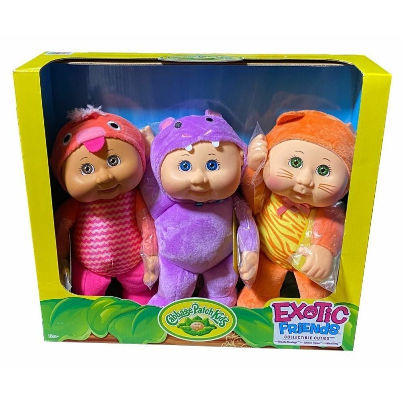 Cabbage Patch Kids Exotic Friends Collectible Cuties Doll Flamingo ...