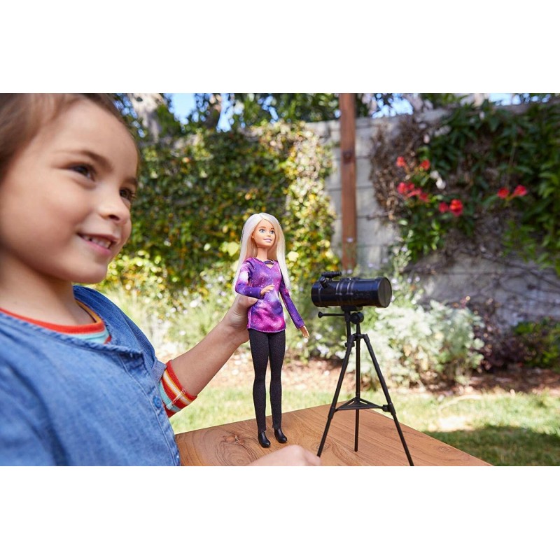Barbie National Geographic Astrophysicist Doll & Telescope Star Map ...