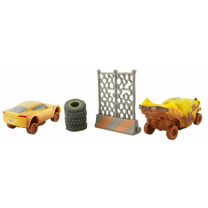 NEW! Disney/Pixar Cars 3 Crazy 8 Crashers Taco & Cruz Ramirez Vehicle 2 ...