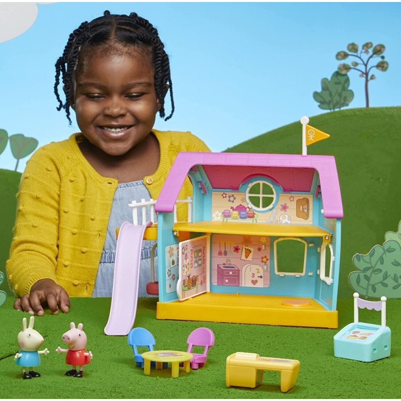 Peppa Pig Peppa's Club Peppa's Kids Only Clubhouse Playset Sounds 2 ...