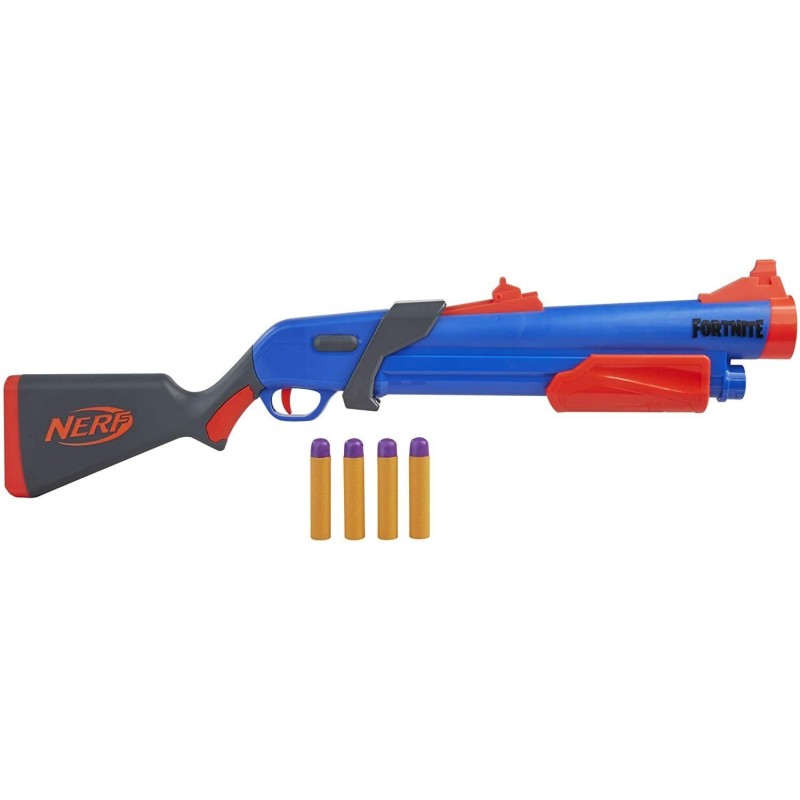 NERF Fortnite Pump SG Blaster Breech Load Mega Dart Ages 8+ Toy Gun ...