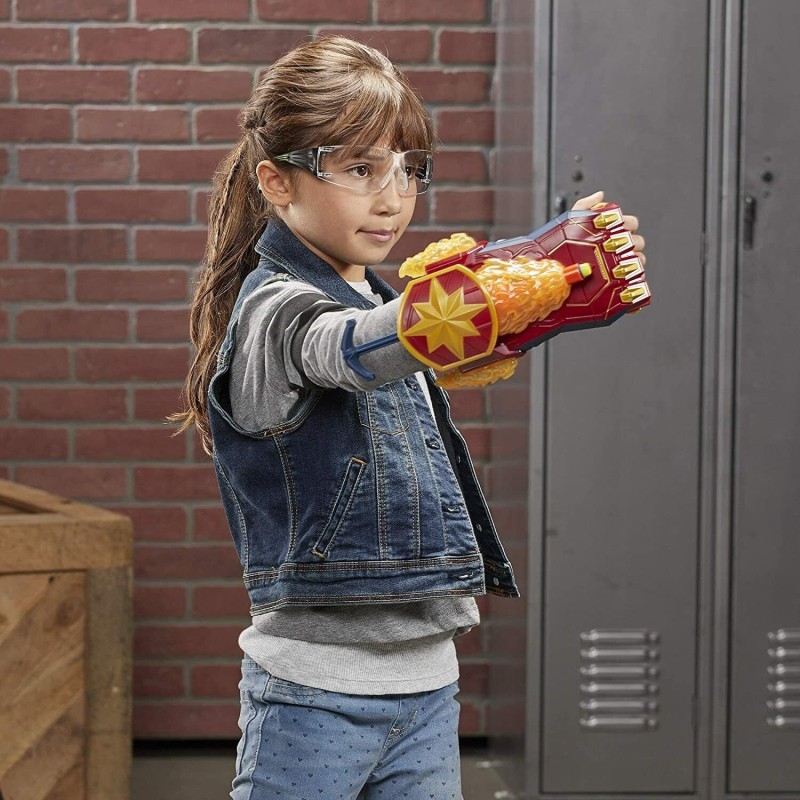 Nerf Power Moves - Marvel Avengers Captain Marvel Photon Blast Gun ...