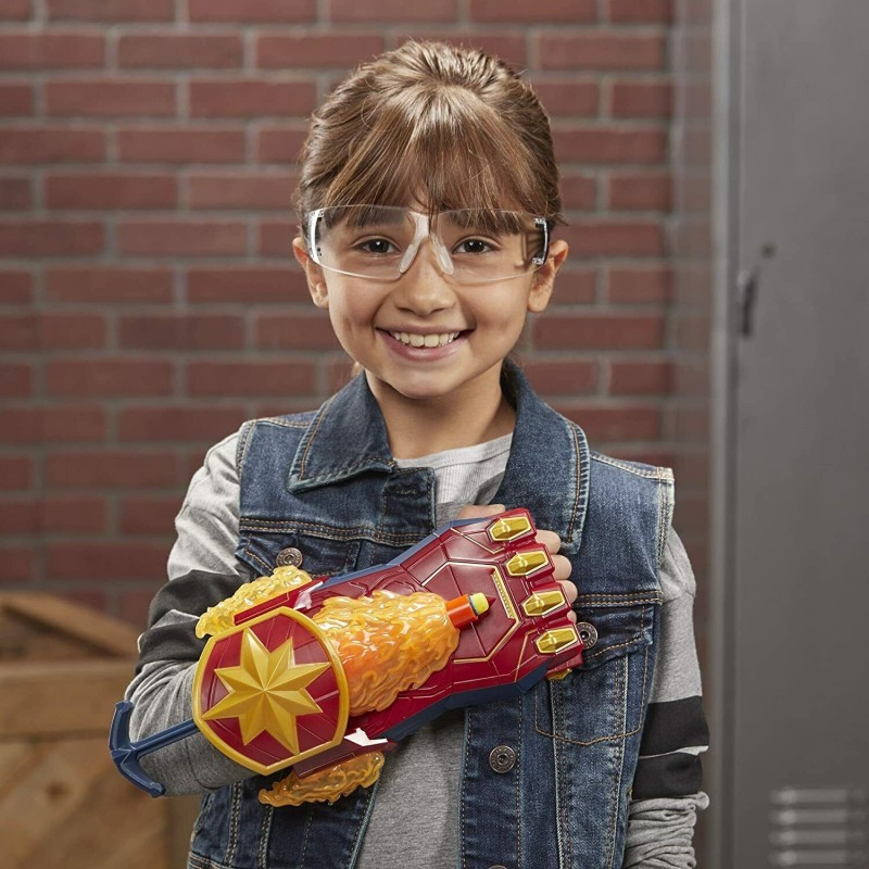 Nerf Power Moves - Marvel Avengers Captain Marvel Photon Blast Gun ...
