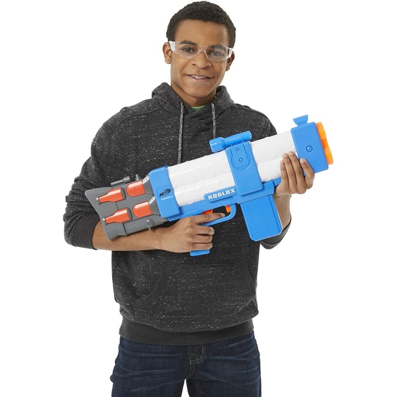 NERF Roblox Arsenal Pulse Laser Motorised Blaster Toy Gun10 Darts ...