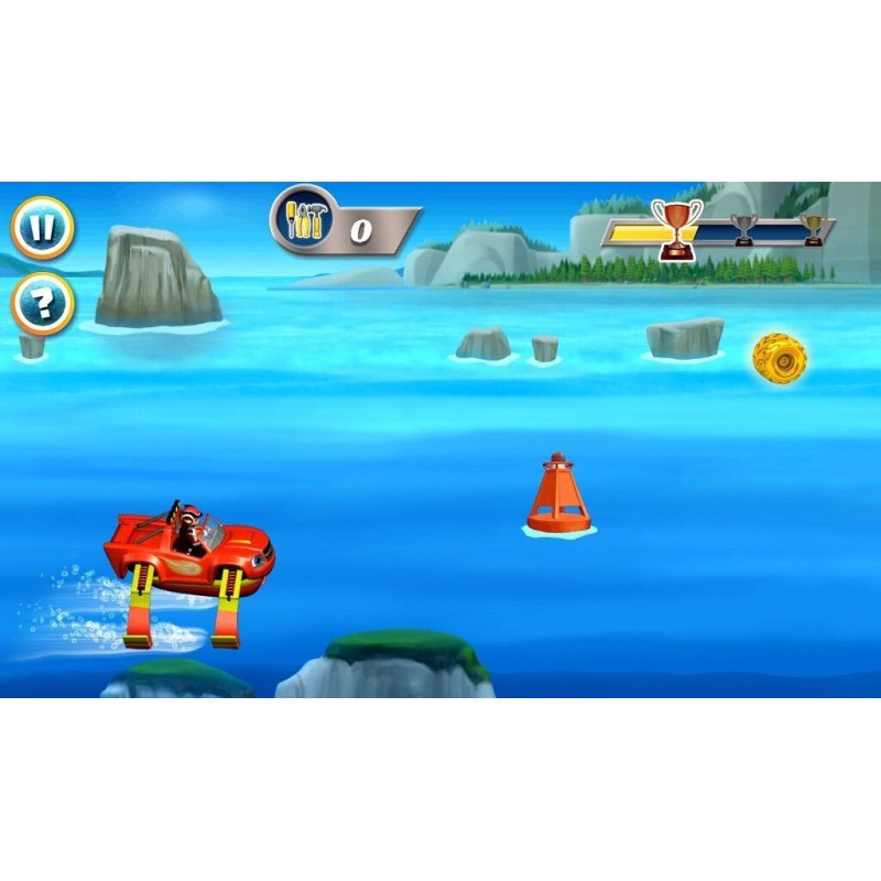 LeapFrog Blaze &The Monster Machines Imagicard Learning Game for LeapFrog Tablet