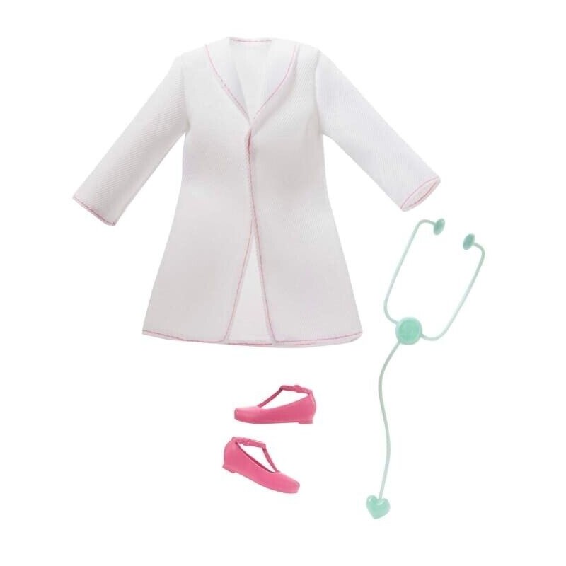 Doctor Barbie Doll You Can Be Anything Career Collector Stethoscope Lab ...